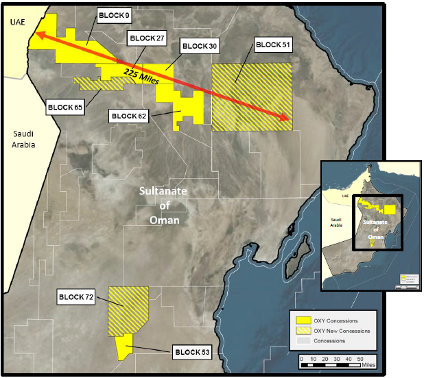 Occidental Makes Big Bet On Omani Oil - Occidental Petroleum ...