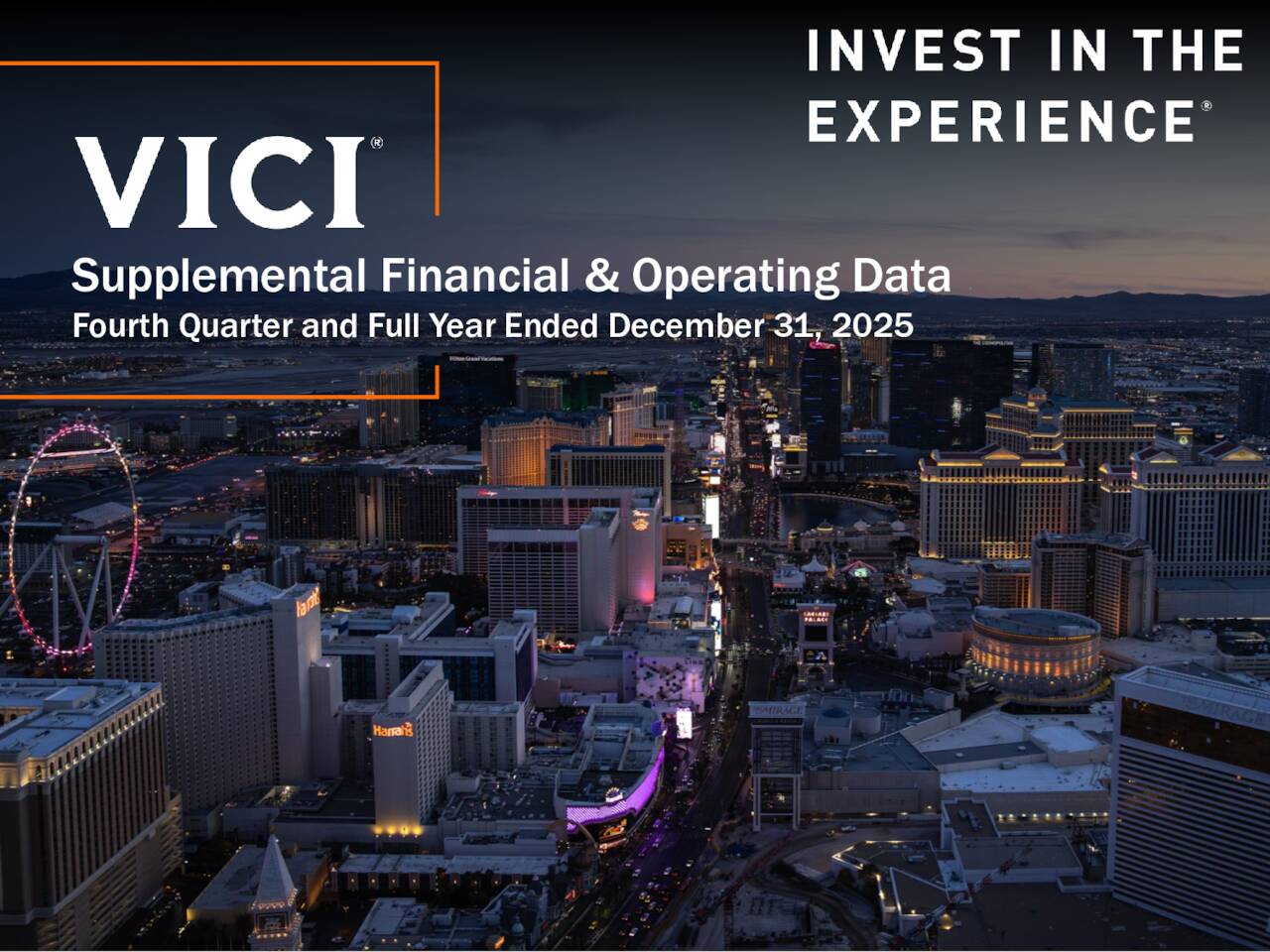 VICI Properties Inc. 2025 Q4 - Results - Earnings Call Presentation ...