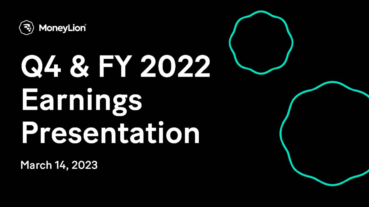 MoneyLion Inc. 2022 Q4 - Results - Earnings Call Presentation (NYSE:ML-DEFUNCT-607631) | Seeking ...