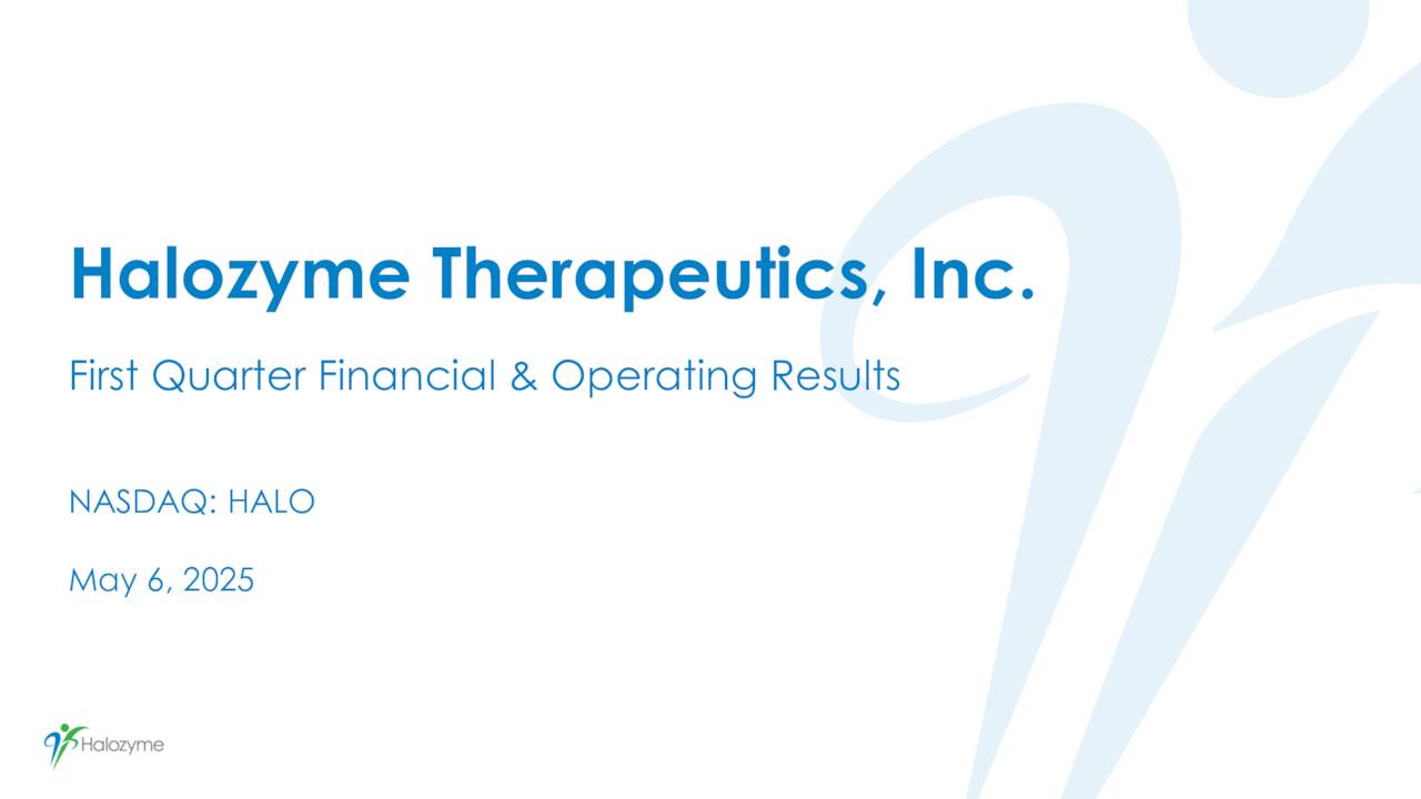 Halozyme Therapeutics, Inc. 2025 Q1 - Results - Earnings Call ...
