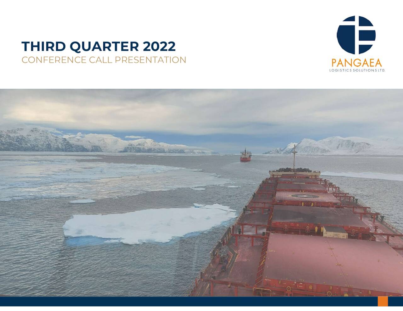 Pangaea Logistics Solutions, Ltd. 2022 Q3 - Results - Earnings Call ...