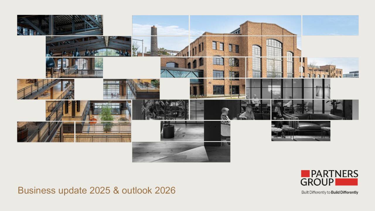 Partners Group Holding AG (PGPHF) 2025 Guidance/Update Call - Slideshow ...