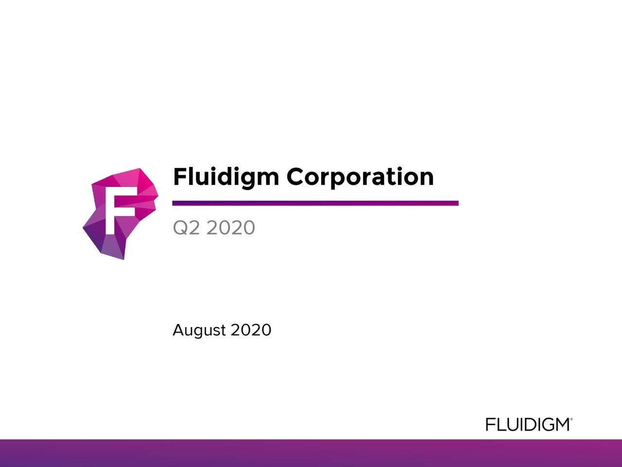 Fluidigm New Logo