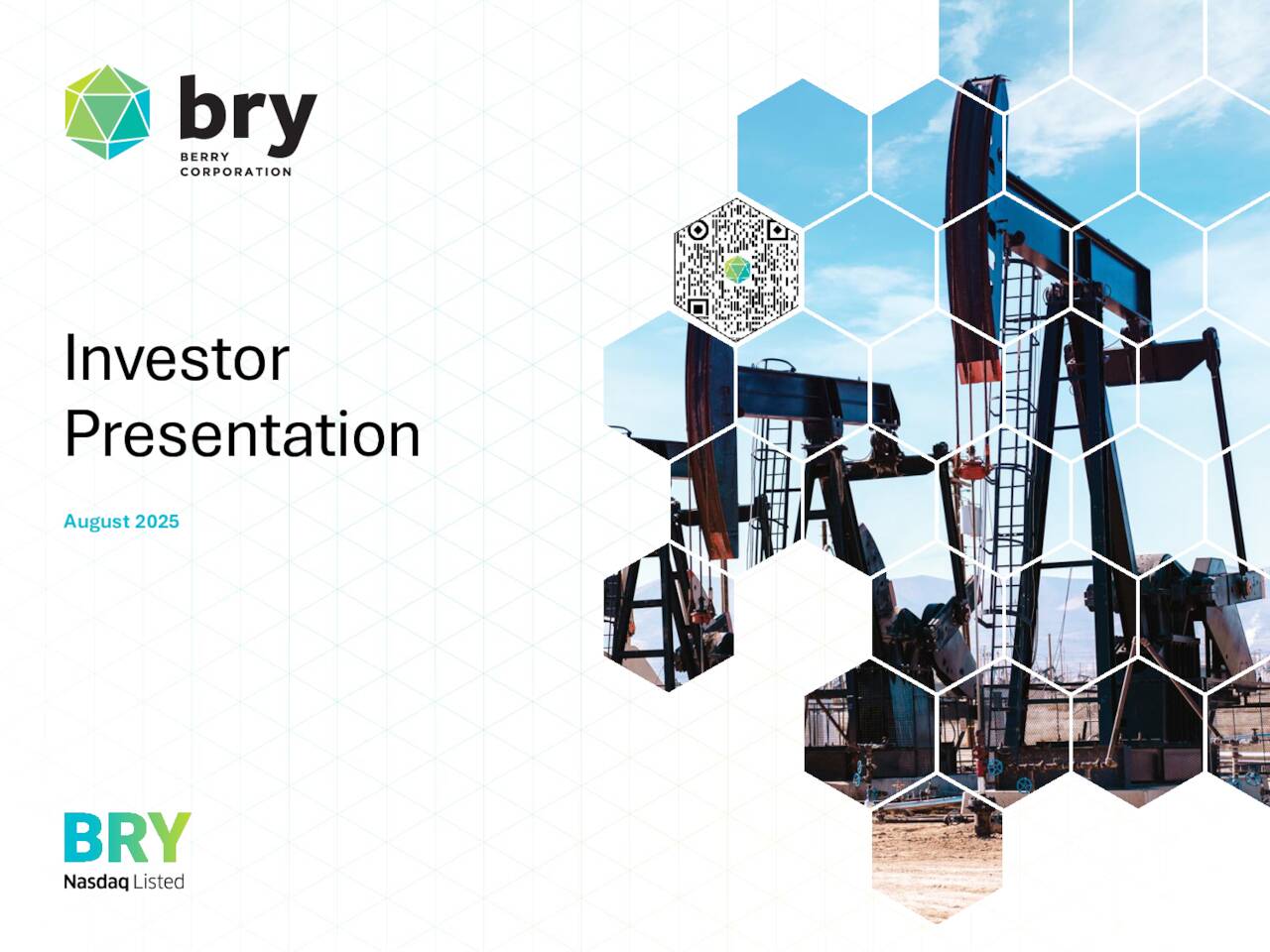 Berry Corporation 2025 Q2 - Results - Earnings Call Presentation ...