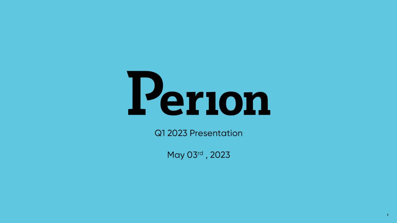 Perion Network Ltd. 2023 Q1 - Results - Earnings Call Presentation ...
