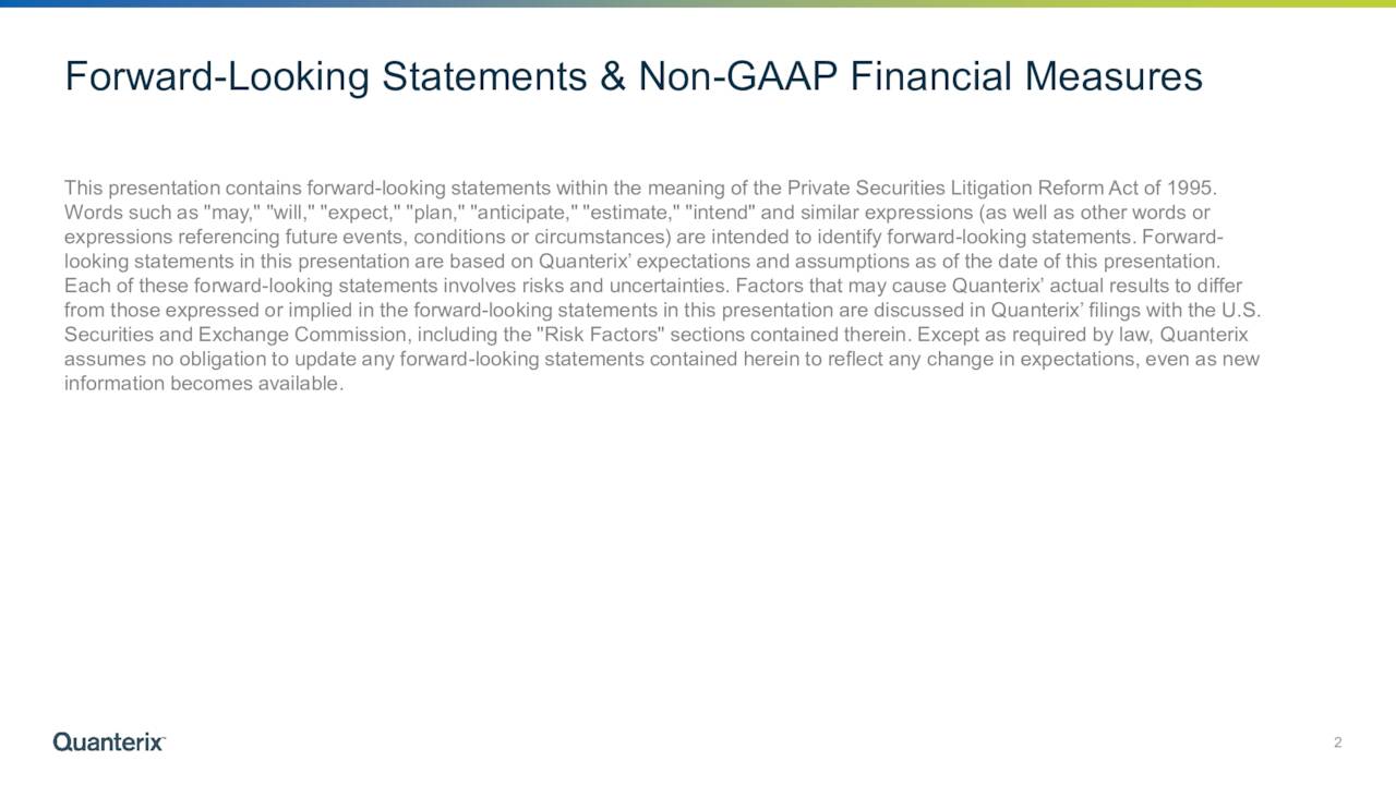 Quanterix Corporation 2022 Q1 - Results - Earnings Call Presentation (NASDAQ:QTRX) | Seeking Alpha