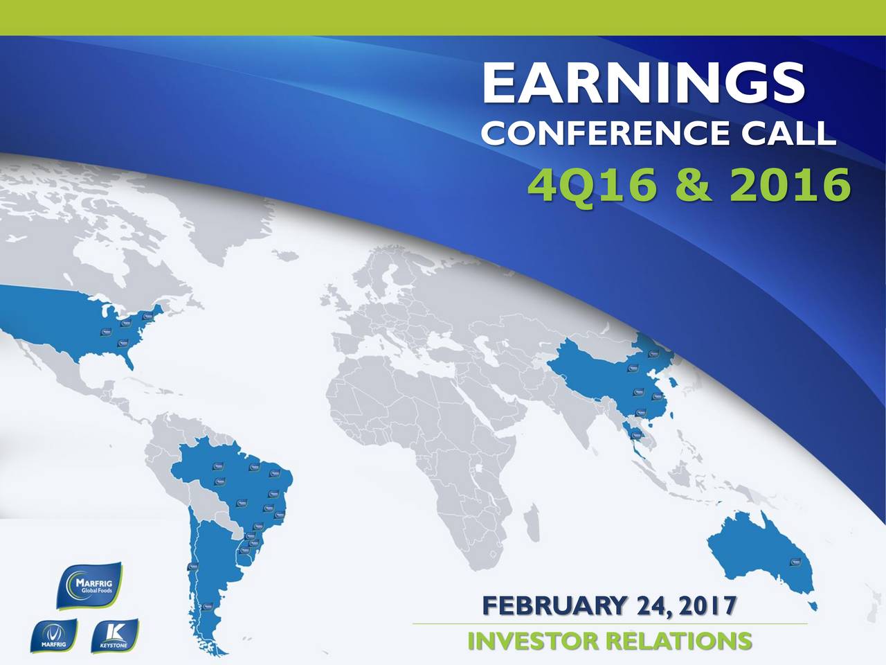 Marfrig Global Foods SA ADR 2016 Q4 - Results - Earnings Call Slides (OTCMKTS:MRRTY) | Seeking Alpha