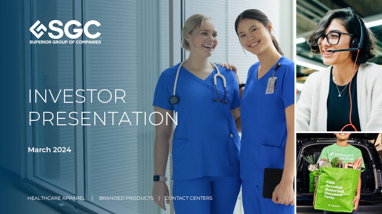 Superior Group of Companies, Inc. 2023 Q4 - Results - Earnings Call Presentation (NASDAQ:SGC ...