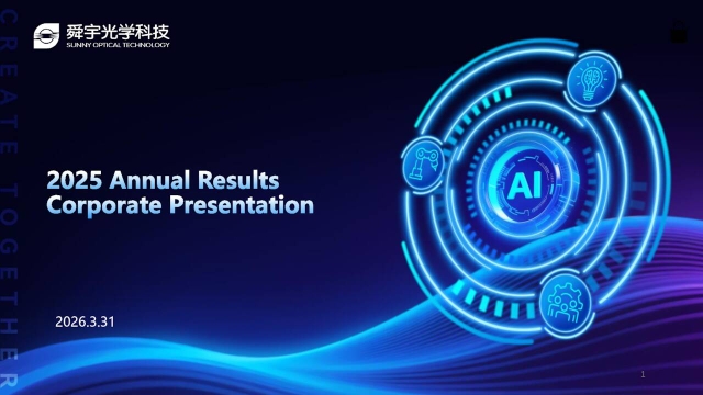 Sunny Optical Technology (Group) Company Limited 2025 Q4 - Results ...