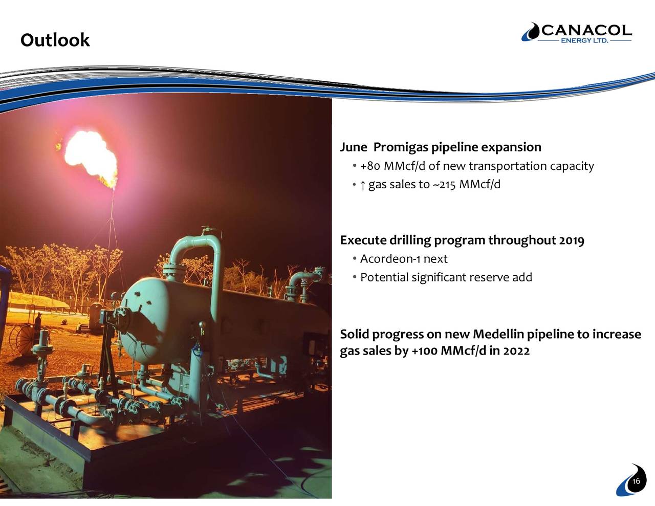 Canacol Energy Ltd 2019 Q1 - Results - Earnings Call Slides (OTCMKTS ...