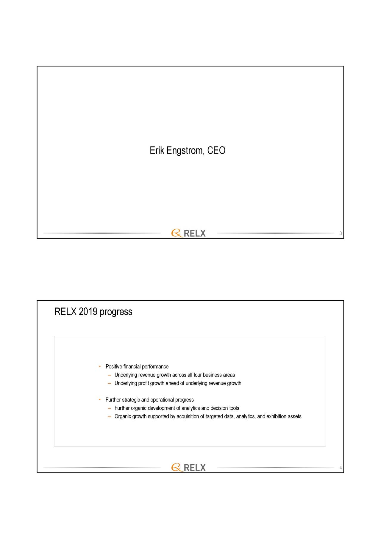 RELX PLC 2019 Q4 - Results - Earnings Call Presentation (NYSE:RELX ...