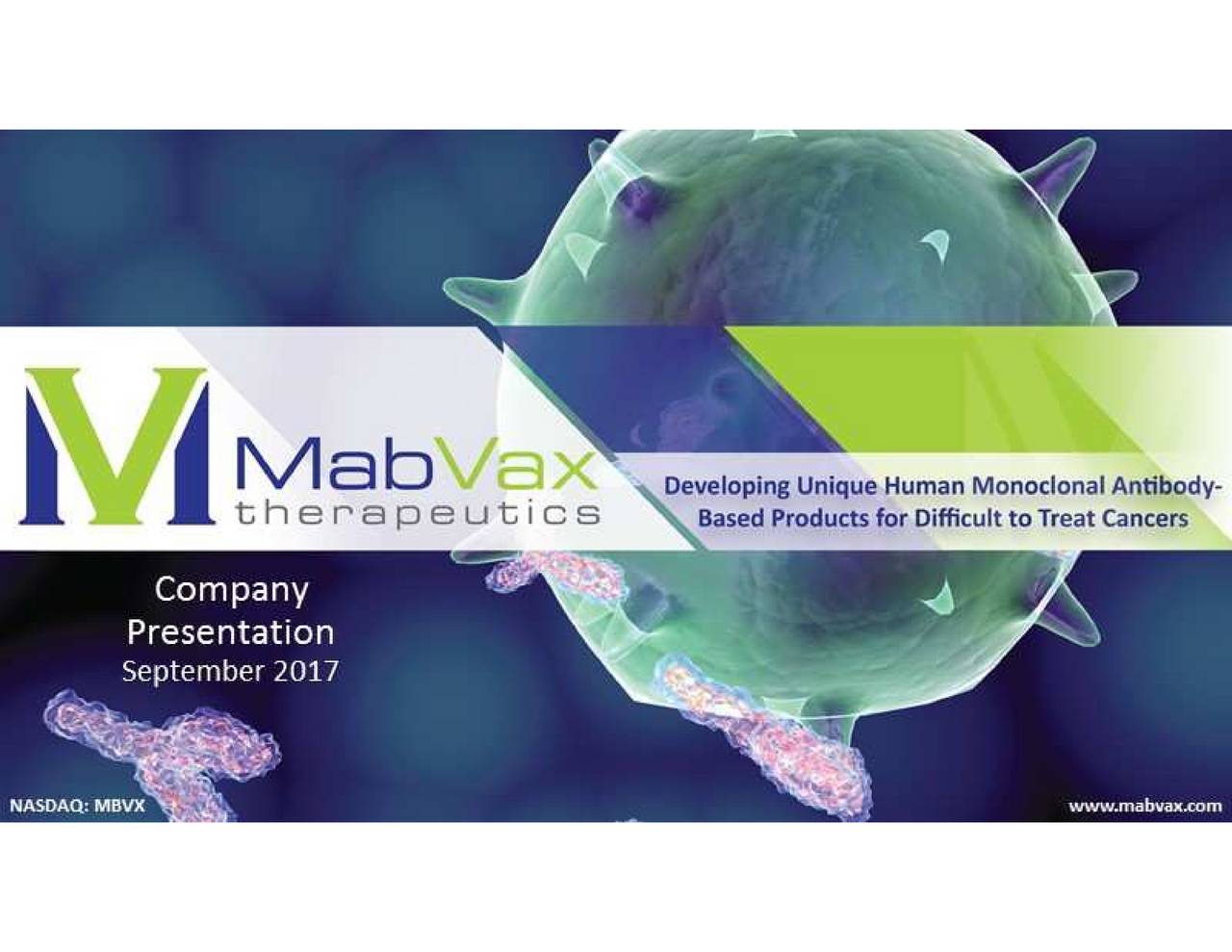 MabVax Therapeutics (MBVX) Presents At Rodman & Renshaw 19th Annual ...