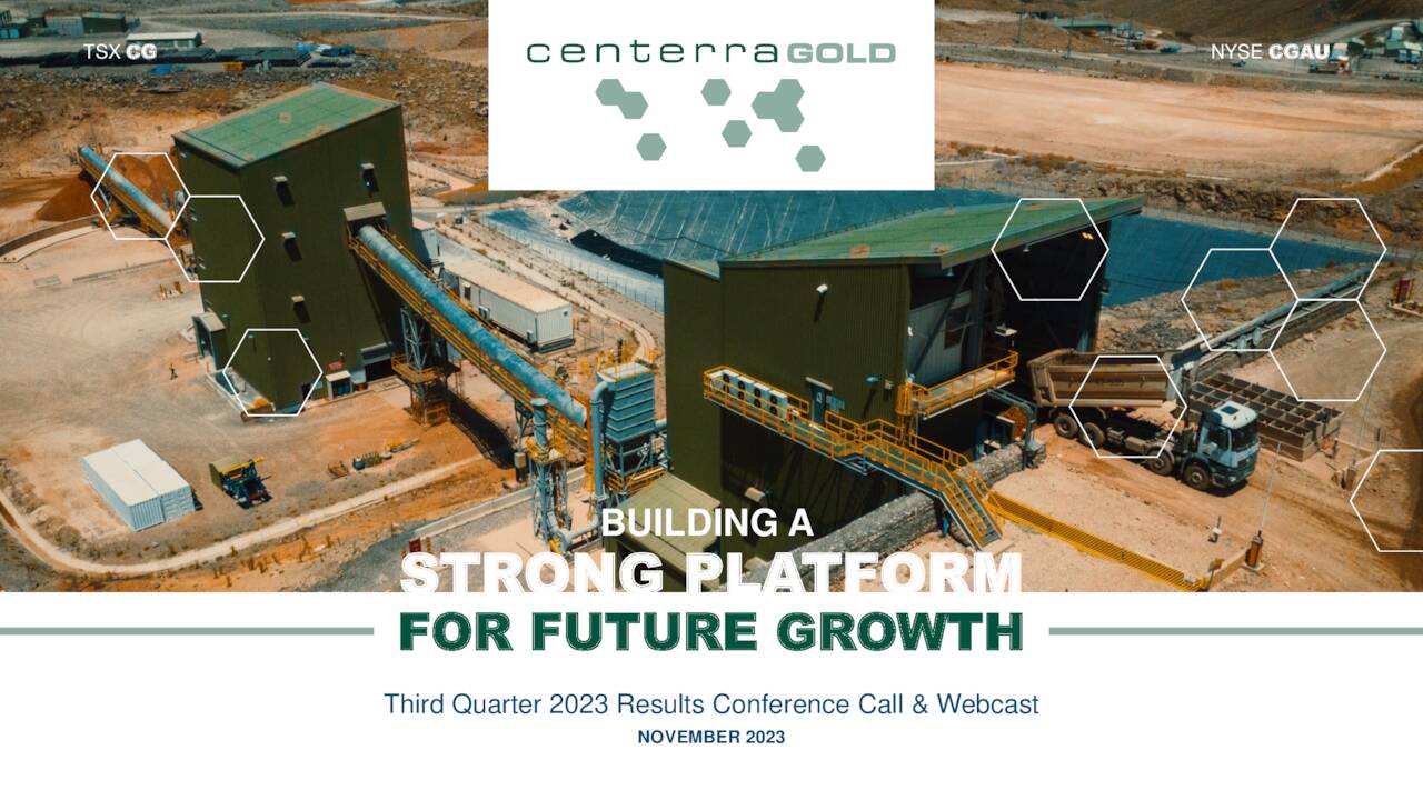 Centerra Gold Inc. 2023 Q3 - Results - Earnings Call Presentation (NYSE ...
