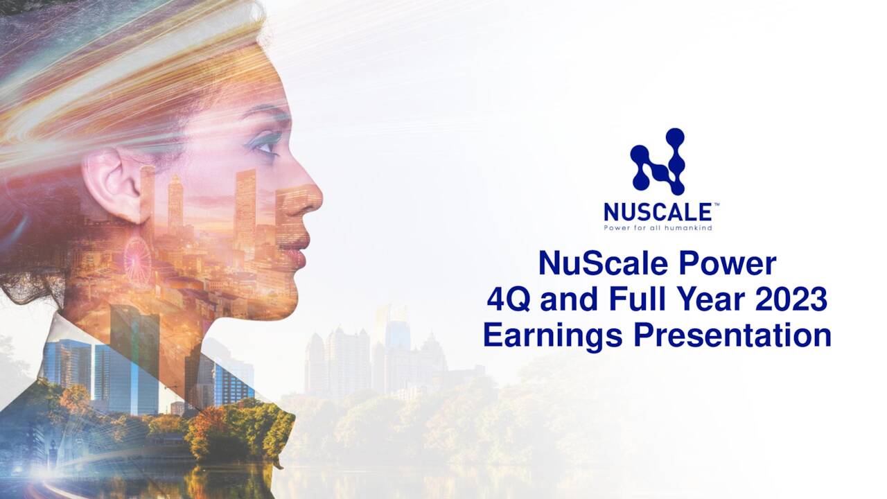 NuScale Power Corporation 2023 Q4 - Results - Earnings Call ...