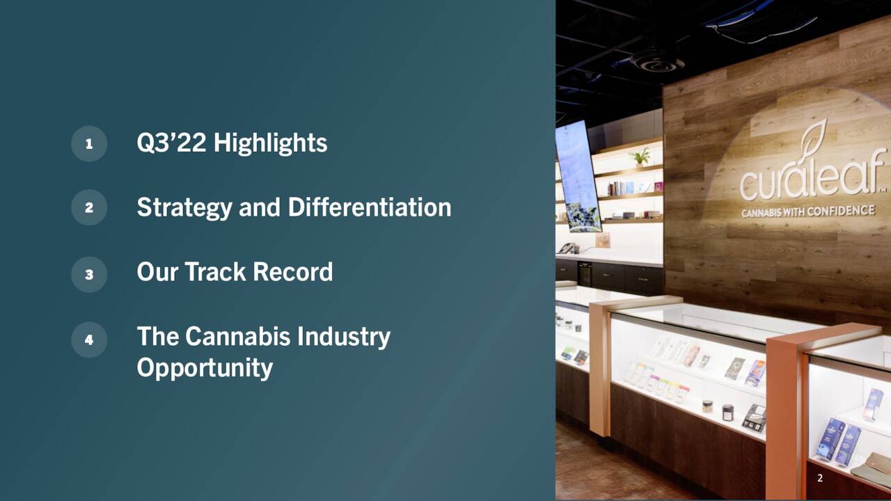 Curaleaf (CURLF) Investor Presentation - Slideshow (OTCMKTS:CURLF ...