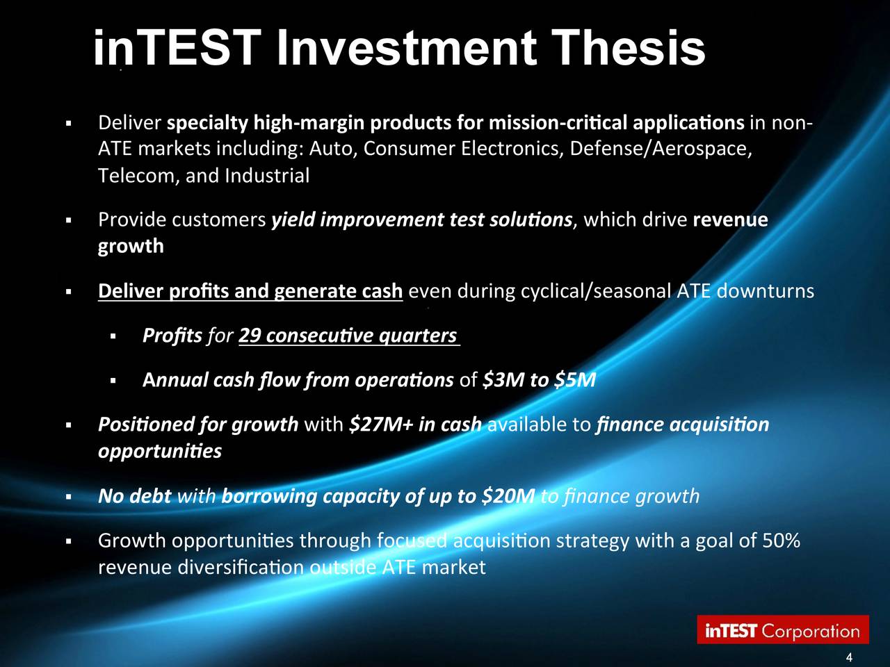 inTest Corporation 2017 Q1 - Results - Earnings Call Slides (NYSEMKT ...