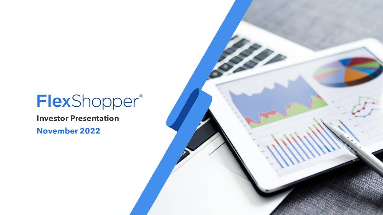 FlexShopper, Inc. 2022 Q3 - Results - Earnings Call Presentation ...