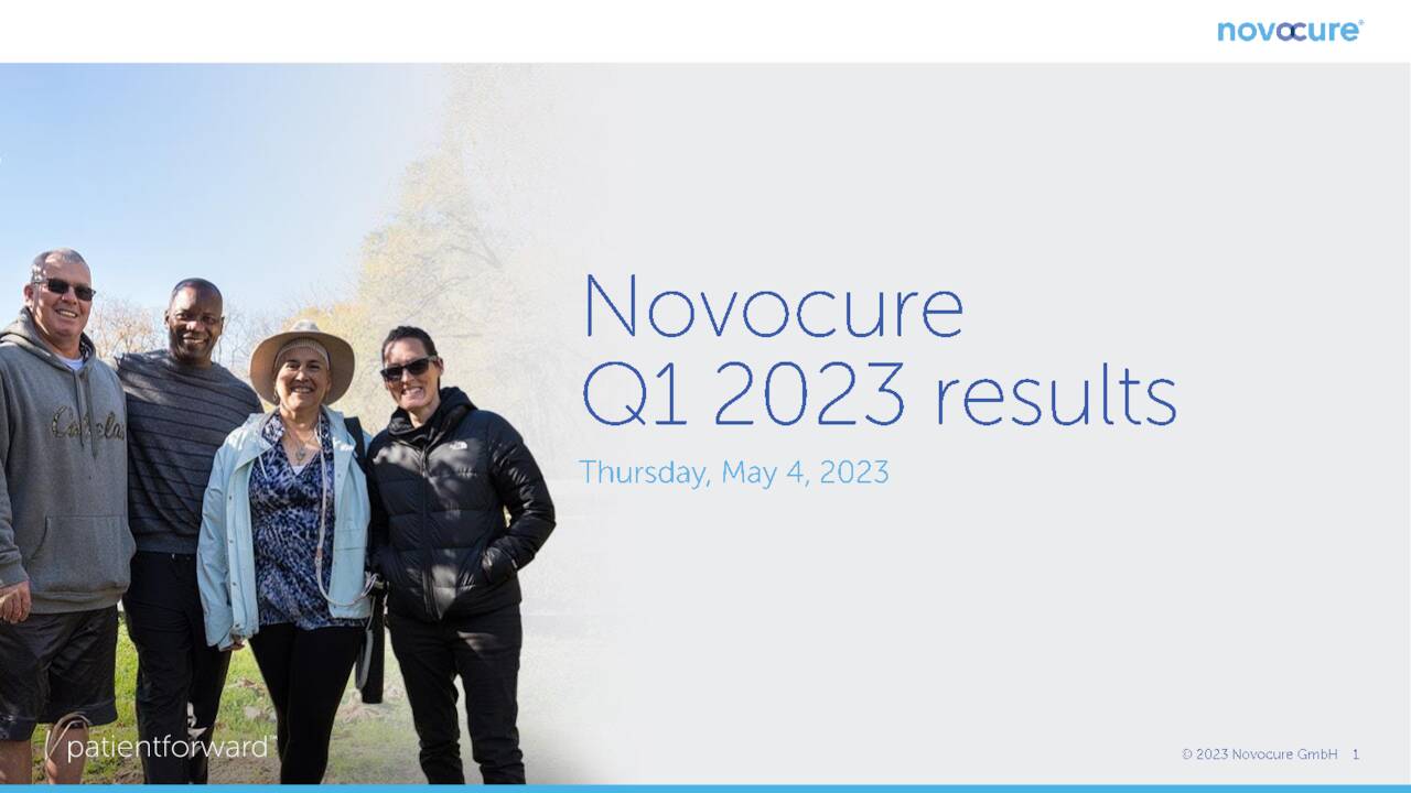NovoCure Limited 2023 Q1 - Results - Earnings Call Presentation (NASDAQ ...