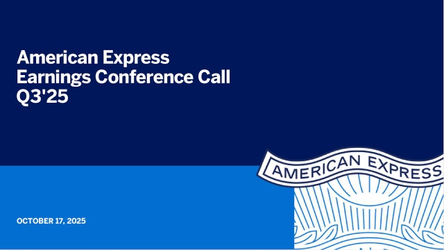 American Express Company 2025 Q3 - Results - Earnings Call Presentation ...