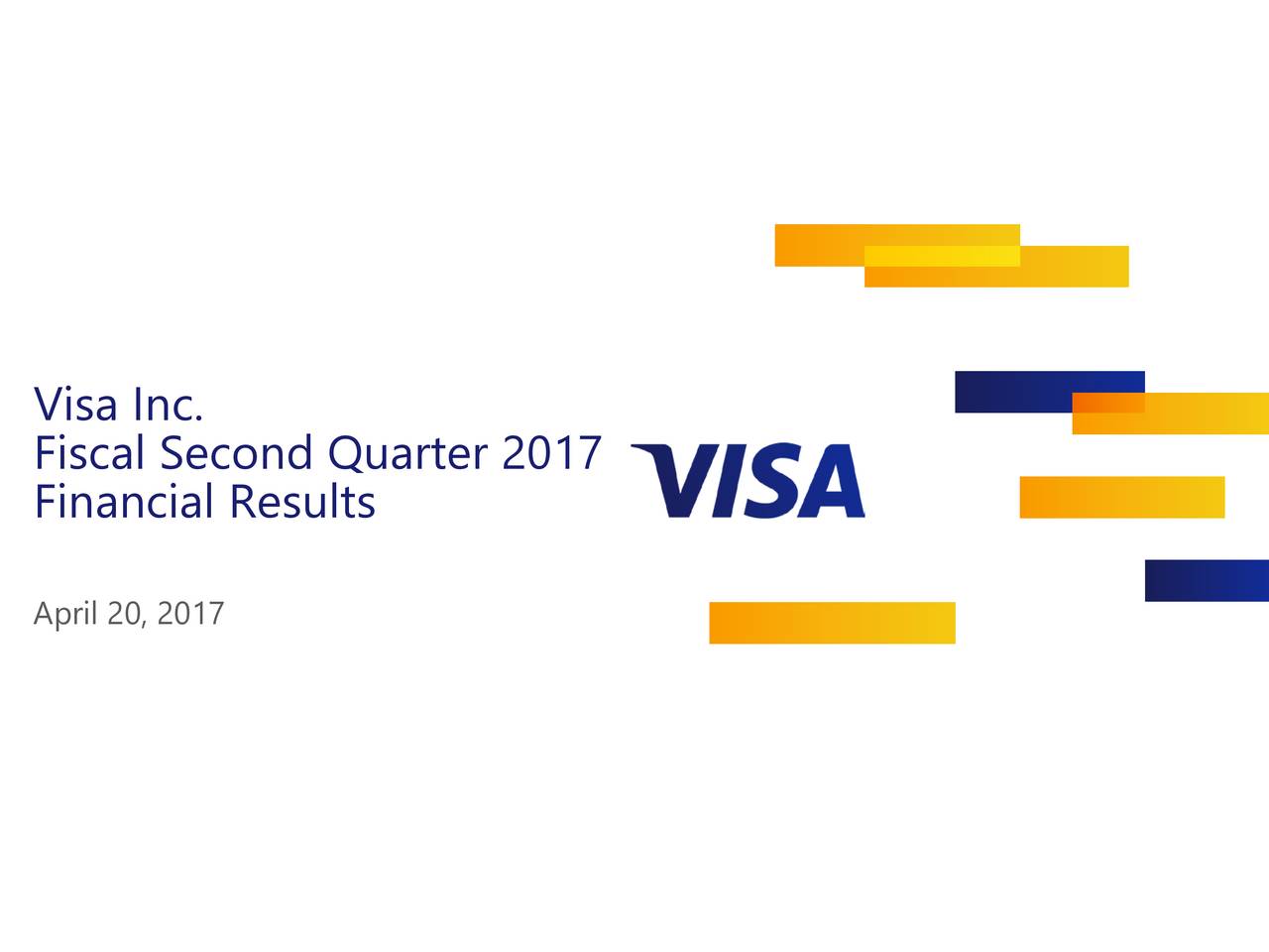 Visa Inc. 2017 Q1 - Results - Earnings Call Slides (NYSE:V) | Seeking Alpha