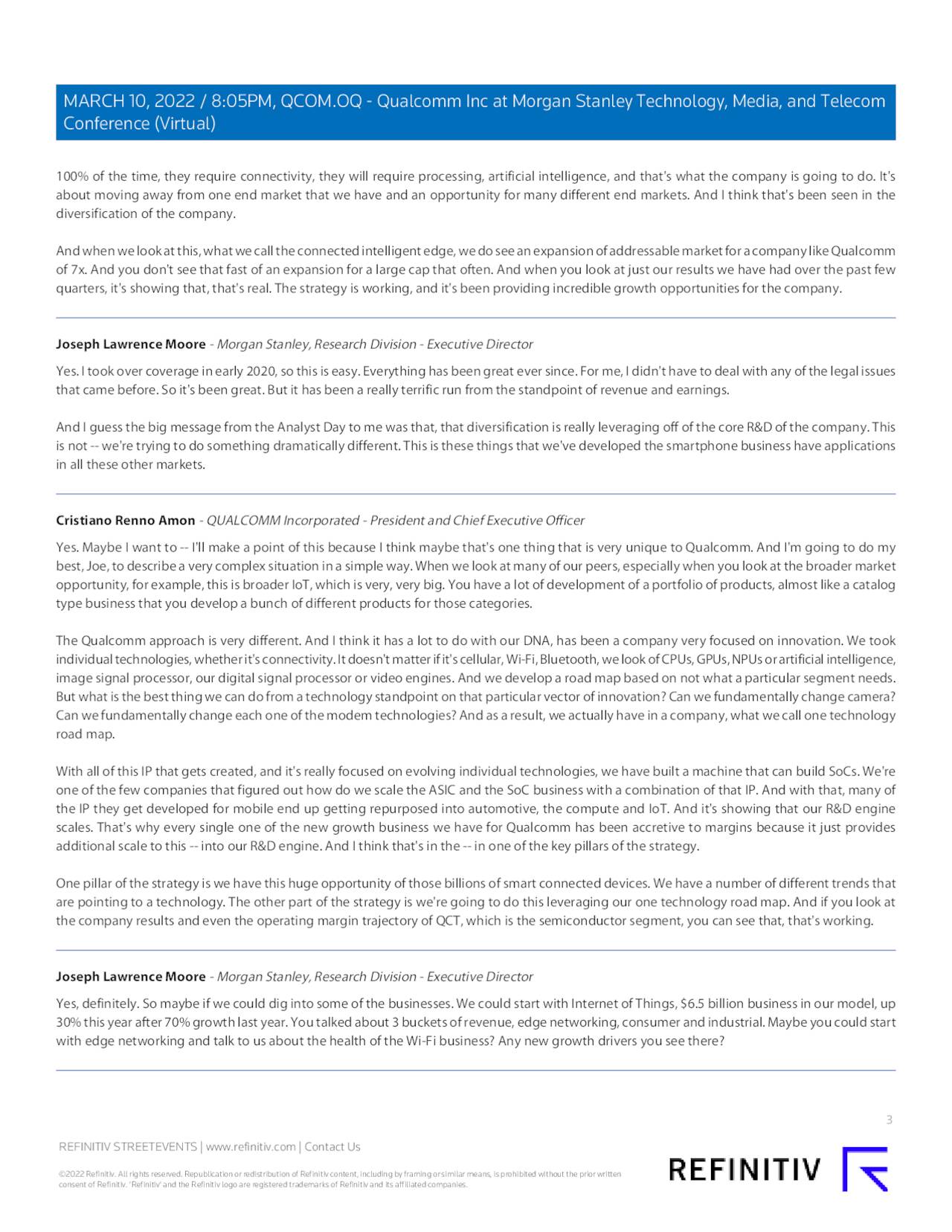 QUALCOMM, (QCOM) Investor Presentation - Slideshow (NASDAQ:QCOM ...