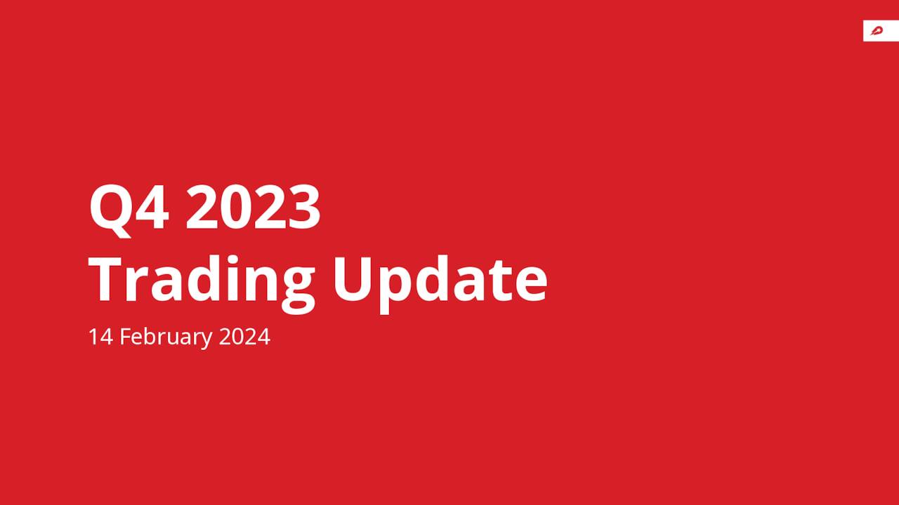 Delivery Hero SE - Trading Update Q4 2023 (OTCMKTS:DLVHF) | Seeking Alpha