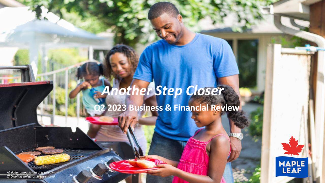 Maple Leaf Foods Inc. 2023 Q2 - Results - Earnings Call Presentation ...