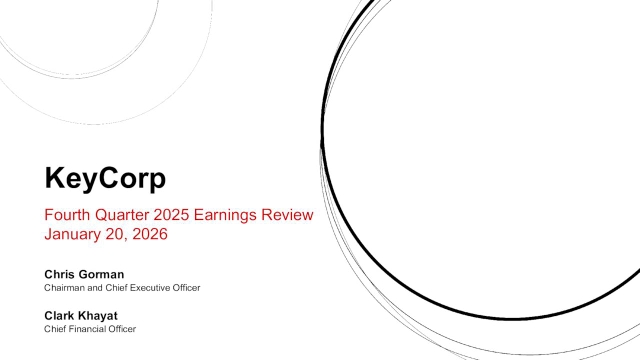 KeyCorp 2025 Q4 - Results - Earnings Call Presentation (NYSE:KEY) 2026 ...