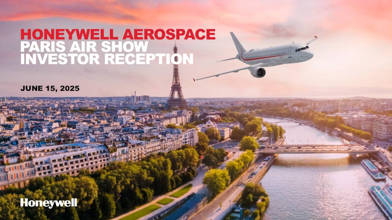 Honeywell Aerospace - Paris Air Show Presentation vF (NASDAQ:HON ...