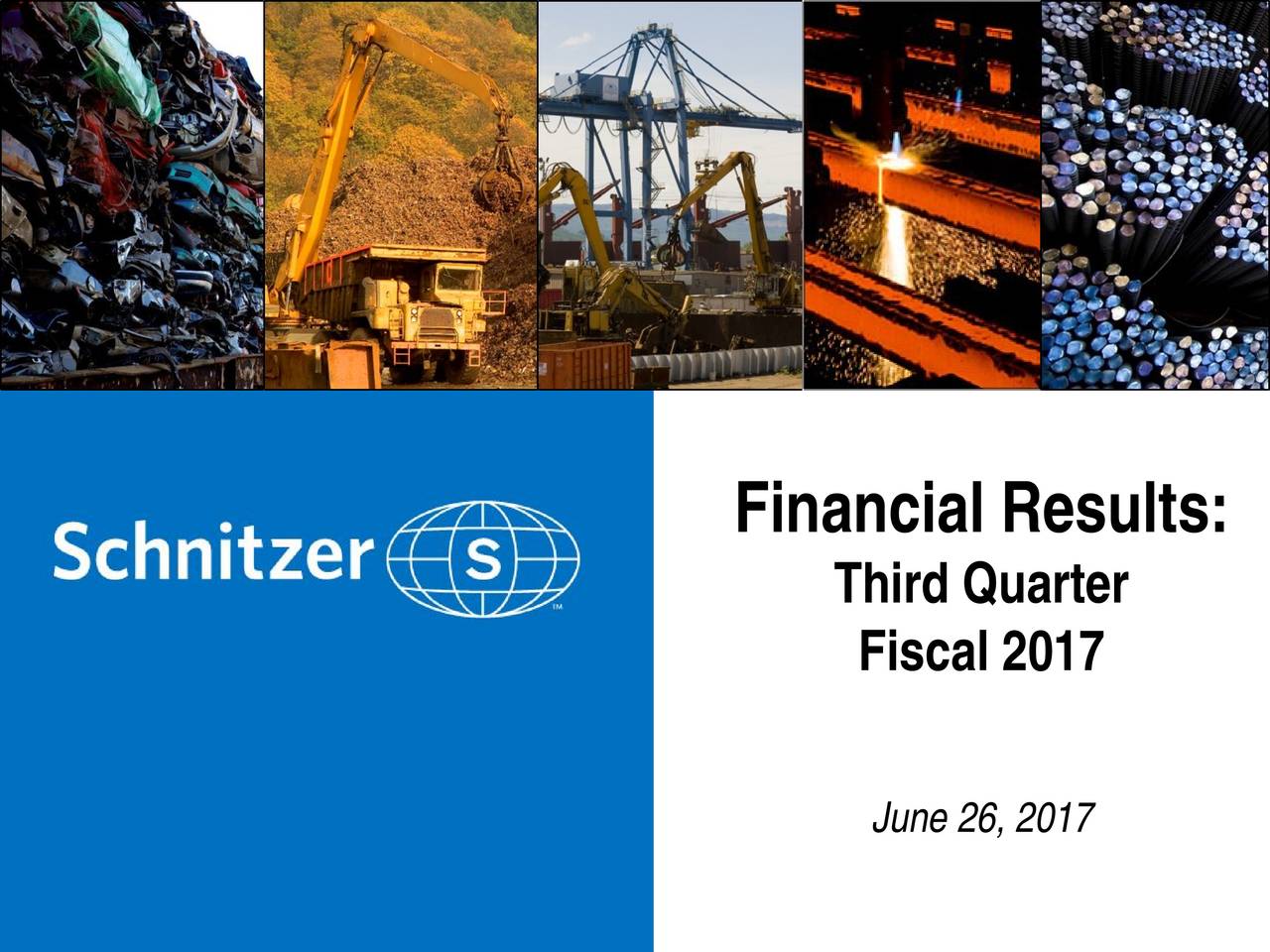Schnitzer Steel Industries, Inc. 2017 Q3 - Results - Earnings Call ...