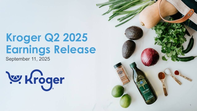 The Kroger Co. 2025 Q2 - Results - Earnings Call Presentation (NYSE:KR ...
