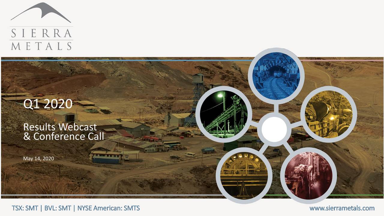 Sierra Metals Inc. 2020 Q1 - Results - Earnings Call Presentation ...