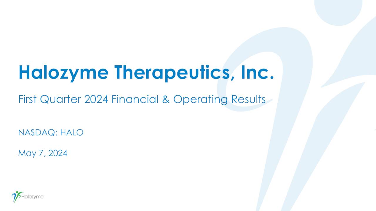 Halozyme Therapeutics, Inc. 2024 Q1 - Results - Earnings Call ...