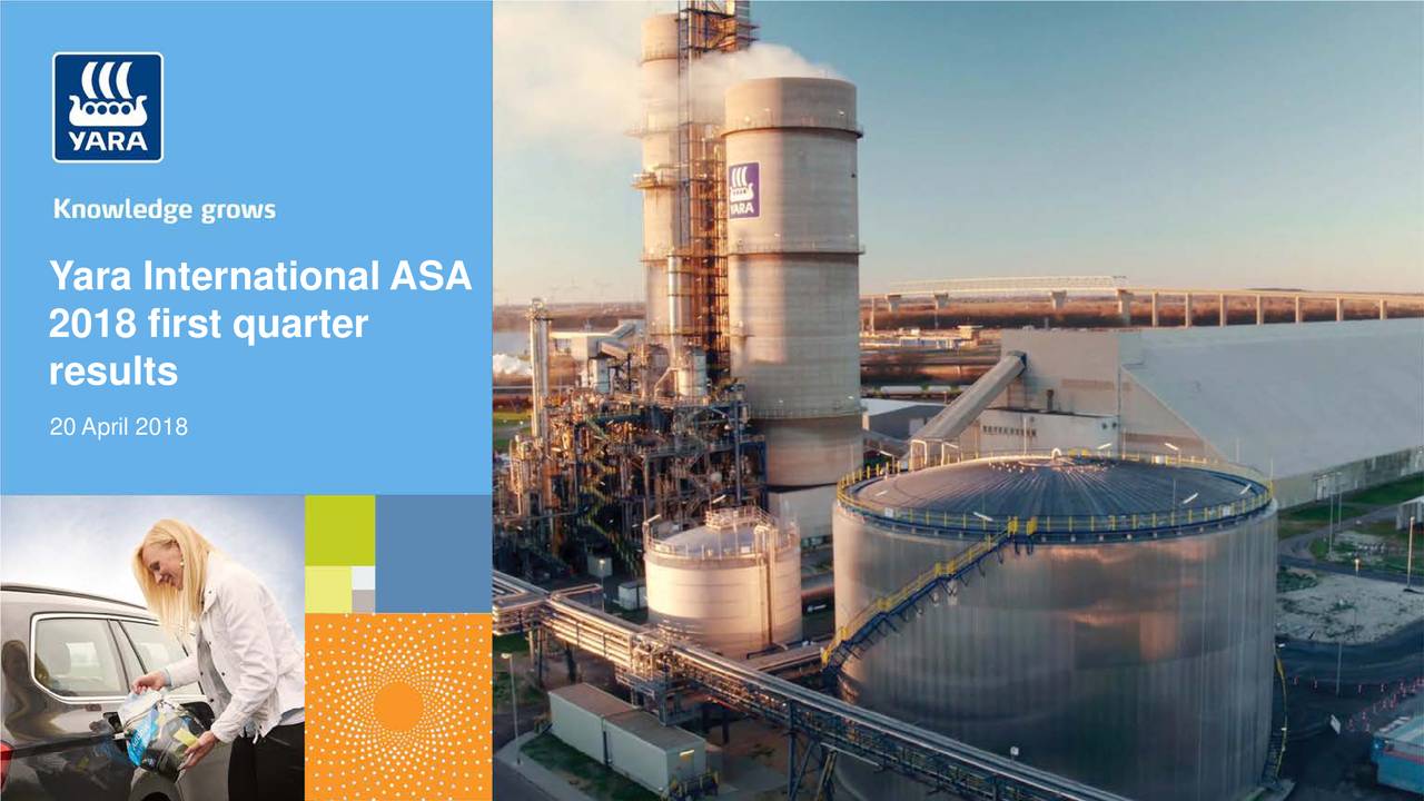 Yara International ASA ADR 2018 Q1 - Results - Earnings Call Slides ...