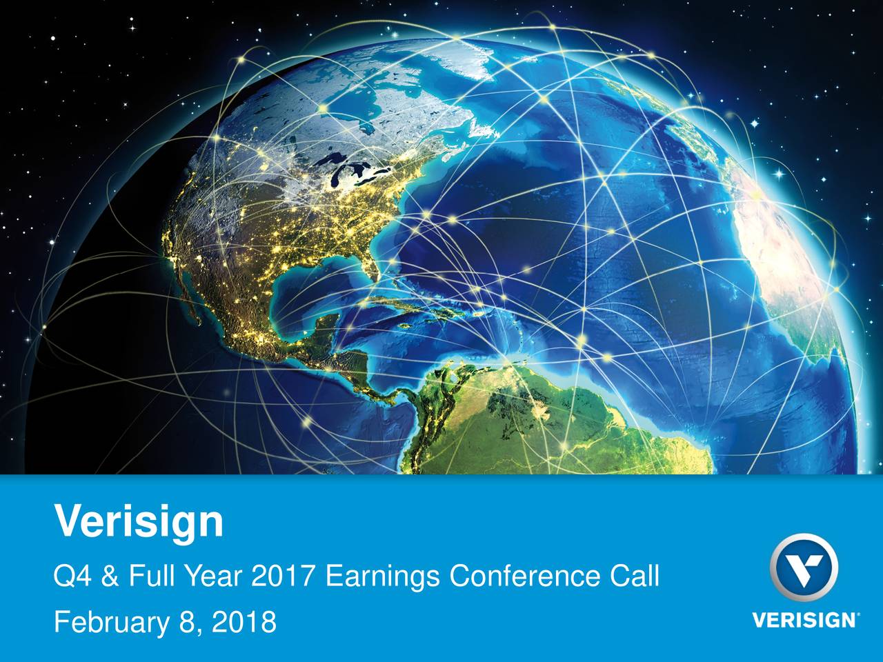 VeriSign, Inc. 2017 Q4 - Results - Earnings Call Slides (NASDAQ:VRSN ...