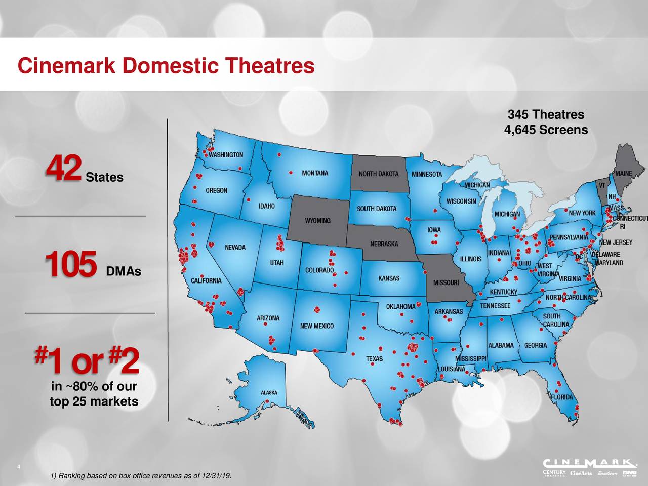 Cinemark Holdings, Inc. 2019 Q4 - Results - Earnings Call Presentation ...