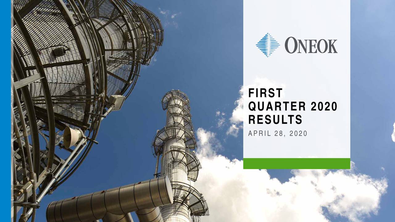 ONEOK, Inc. 2020 Q1 - Results - Earnings Call Presentation (NYSE:OKE ...