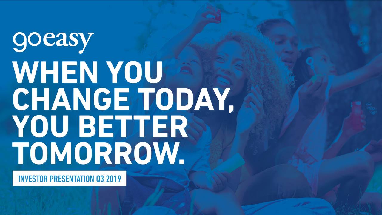 goeasy Ltd. 2019 Q3 - Results - Earnings Call Presentation (OTCMKTS ...