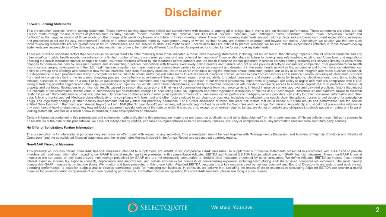 SelectQuote, Inc. 2024 Q1 - Results - Earnings Call Presentation (NYSE ...