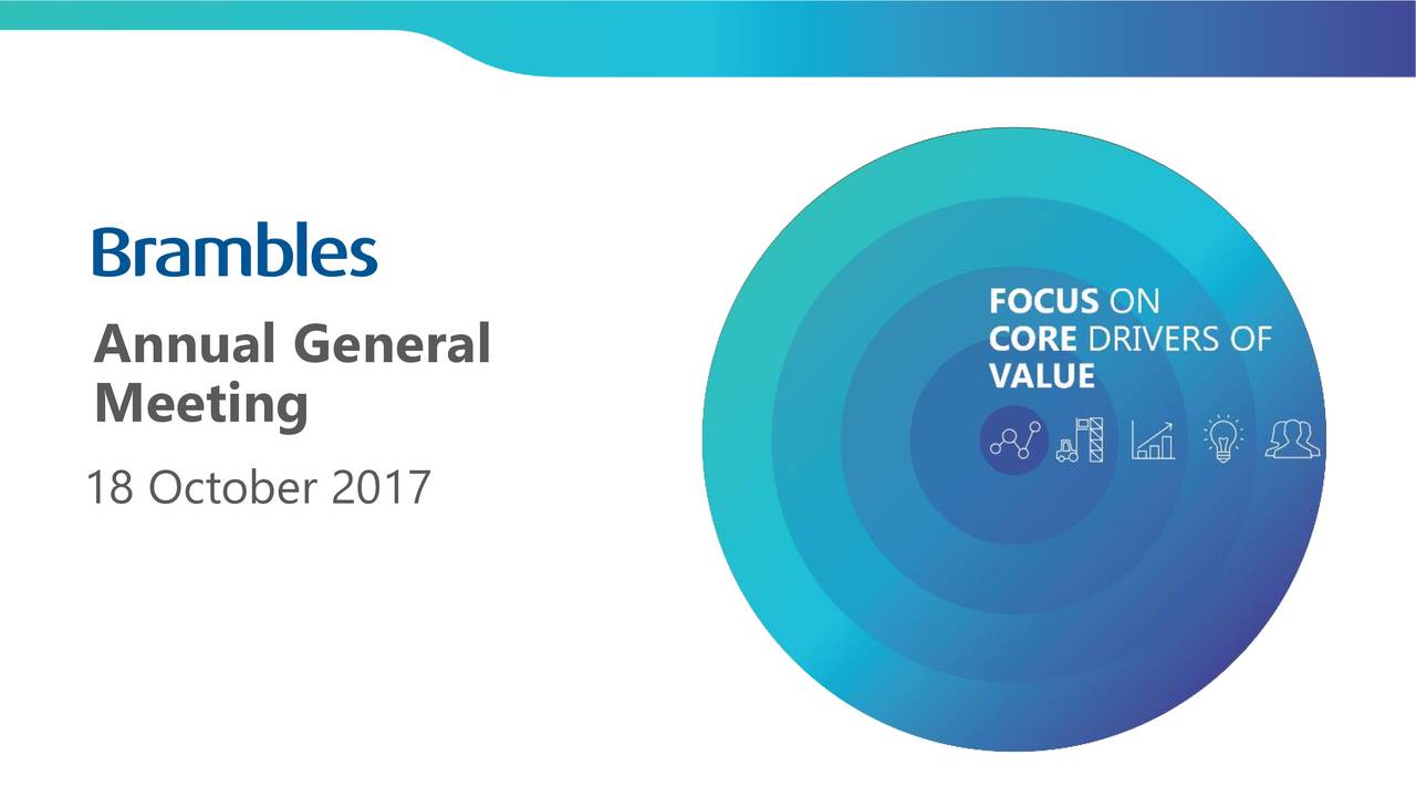 Brambles (BXBLY) Investor Presentation - Slideshow (OTCMKTS:BXBLY ...