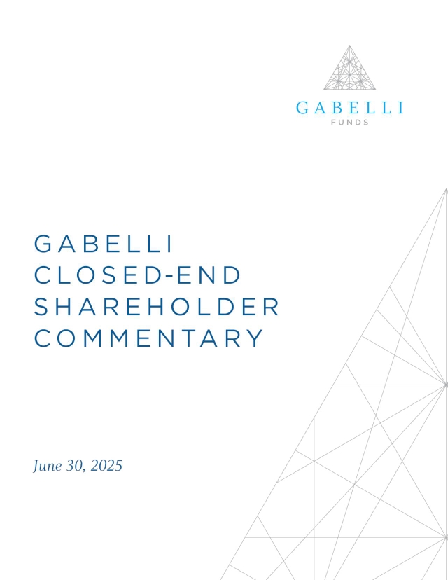 The Gabelli Convertible And Income Securities Fund Inc. Q2 2025 ...