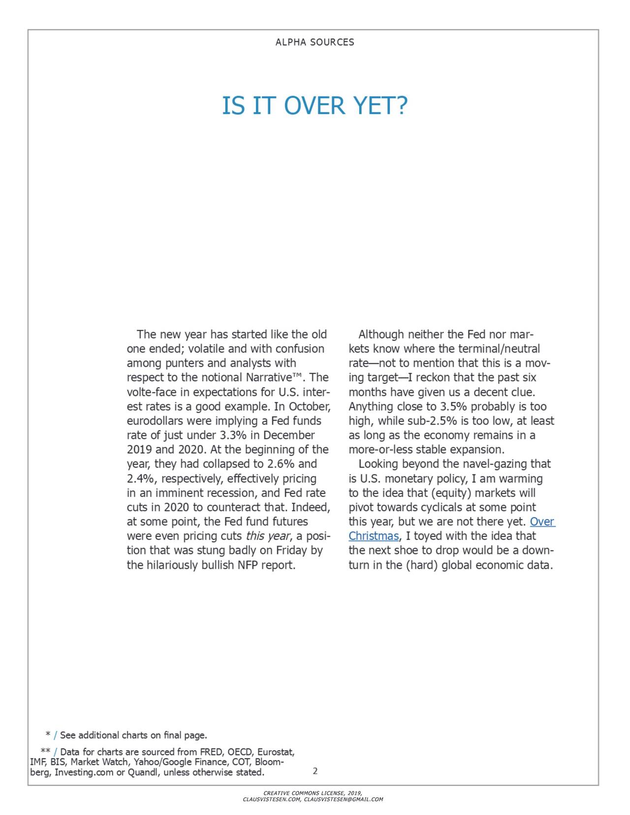 Is It Over Yet? | Seeking Alpha