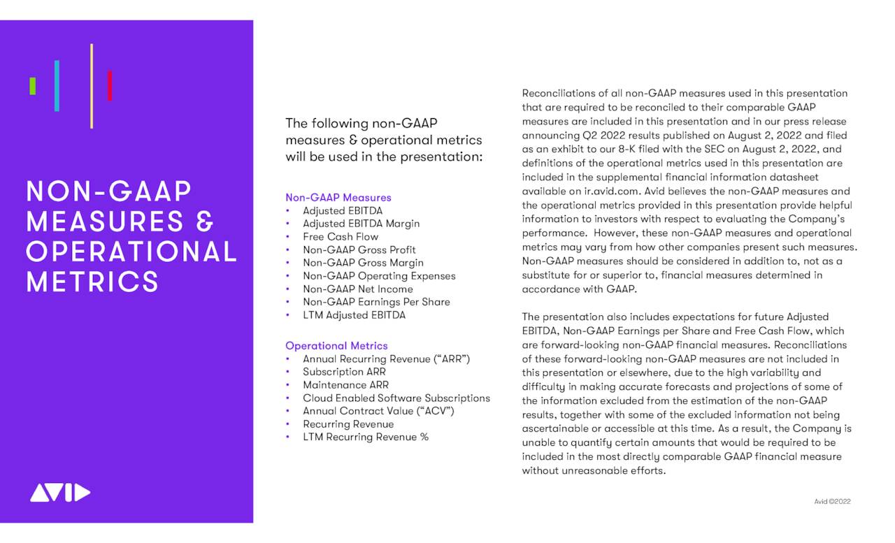 Avid Technology (AVID) Investor Presentation - Slideshow (NASDAQ:AVID ...