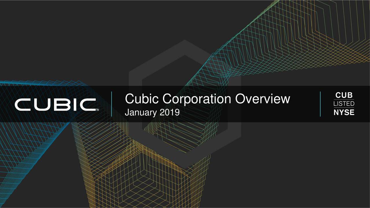 Cubic Corporation (CUB) To Present At 21st Annual Needham Growth ...