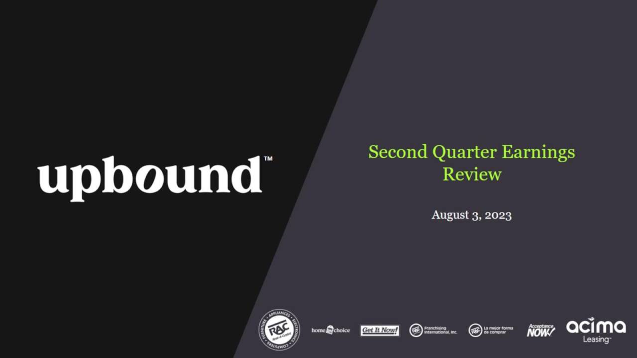 Upbound Group, Inc. 2023 Q2 - Results - Earnings Call Presentation ...
