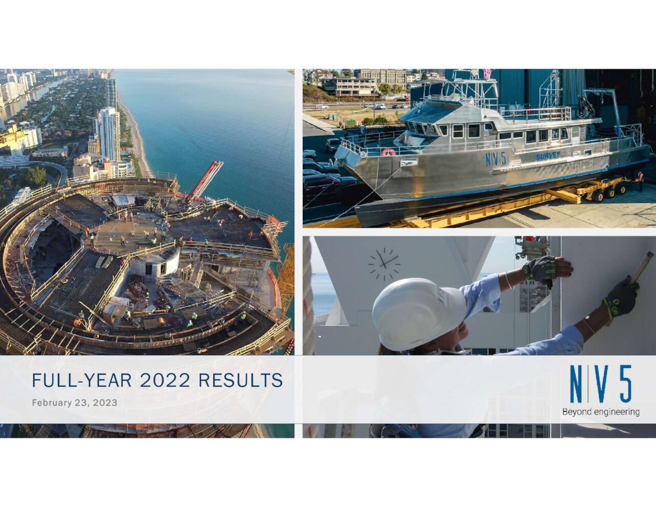 NV5 Global, Inc. 2022 Q4 - Results - Earnings Call Presentation (NASDAQ ...