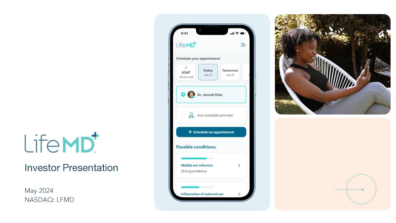 LifeMD, Inc. 2024 Q1 - Results - Earnings Call Presentation (NASDAQ ...