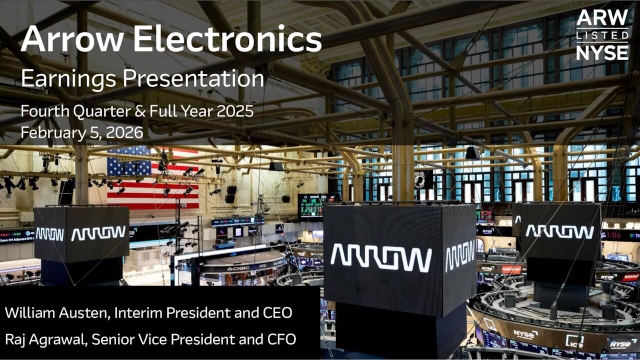 Arrow Electronics, Inc. 2025 Q4 - Results - Earnings Call Presentation ...