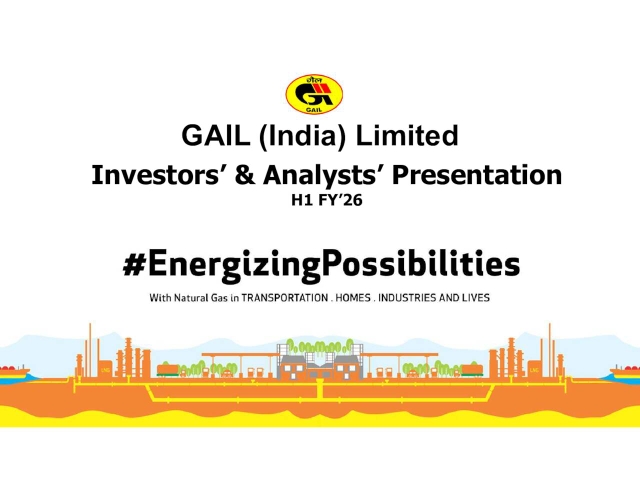 GAIL (India) Limited 2026 Q2 - Results - Earnings Call Presentation ...