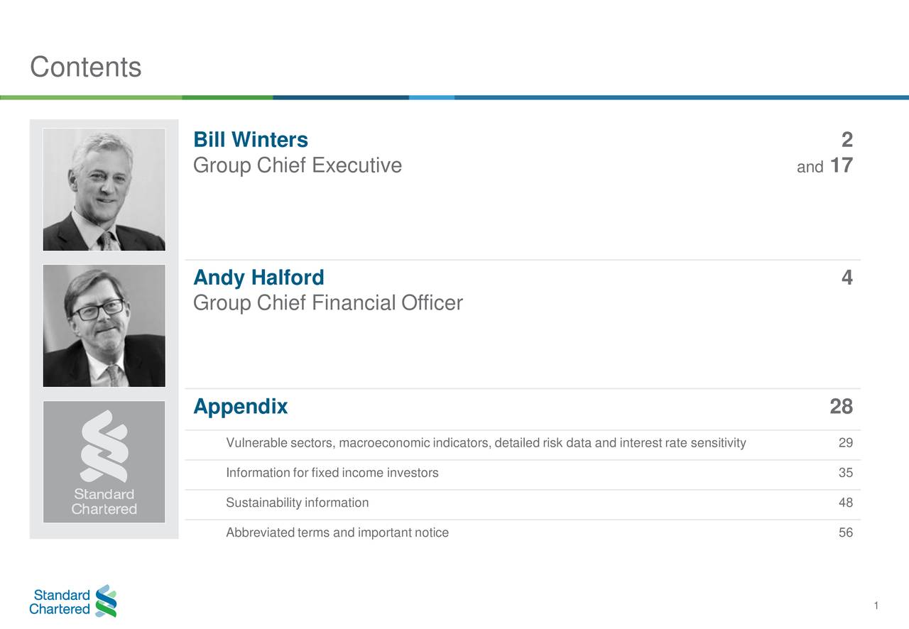 Standard Chartered PLC 2020 Q2 - Results - Earnings Call Presentation (OTCMKTS:SCBFF) | Seeking ...